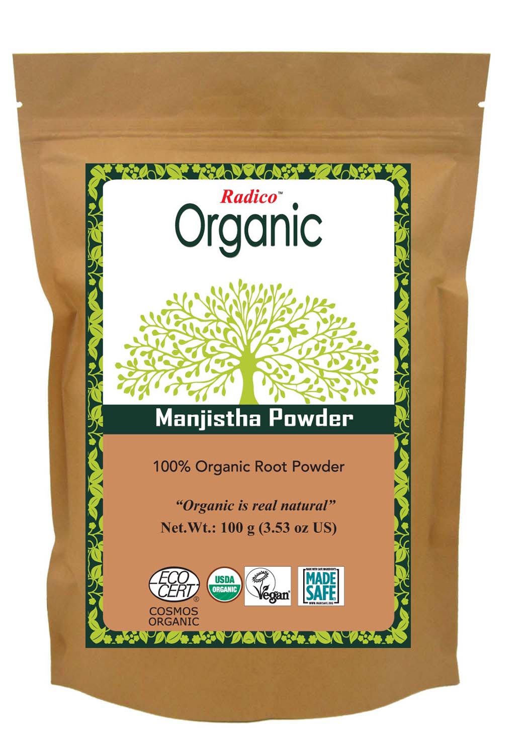 Organic Radico Manjistha Powder – Purity Prayag