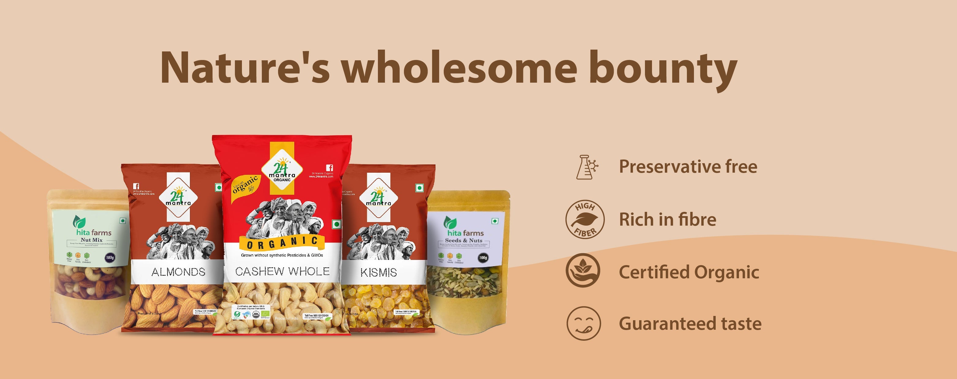 Organic Dry fruits, nuts & snacks | Purity Prayag | Organic products